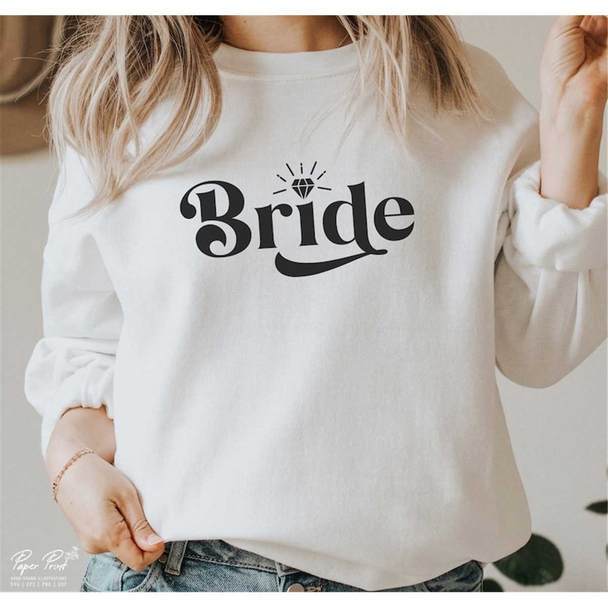 Bride svg, Wedding svg, best friend gift svg, Bachelorette s - Inspire ...