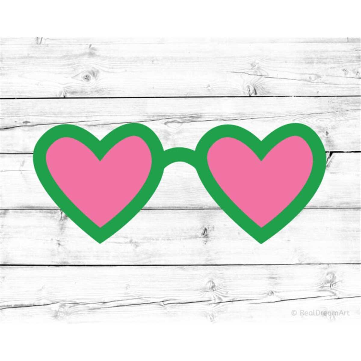 Sunglasses Svg Shades Silhouette Svg Heart-Shaped Glasses Sv - Inspire ...