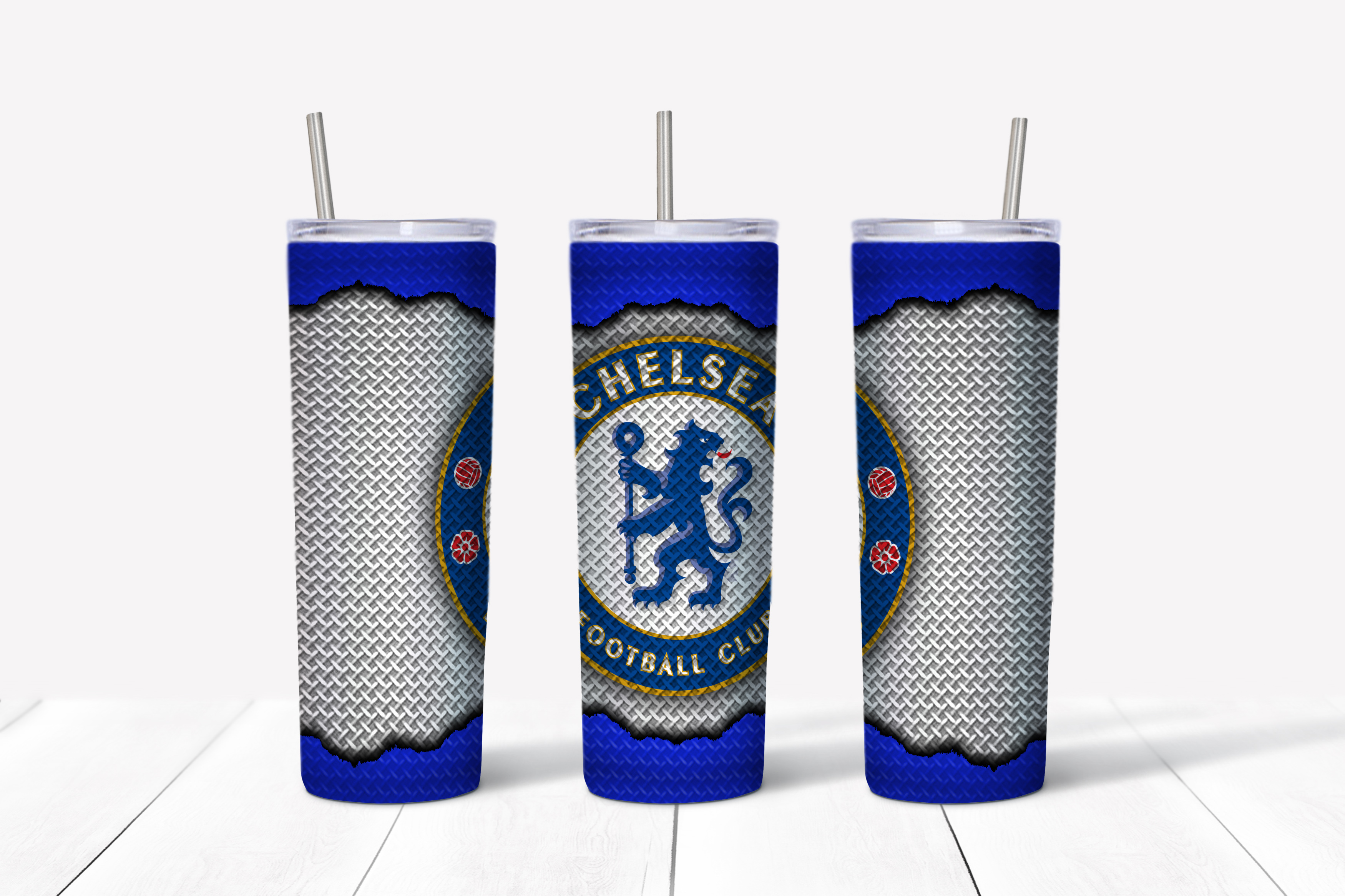 Chelsea FC Metal Carbon Tumbler Wrap PNG, Chelsea 20oz Skinn | Inspire ...