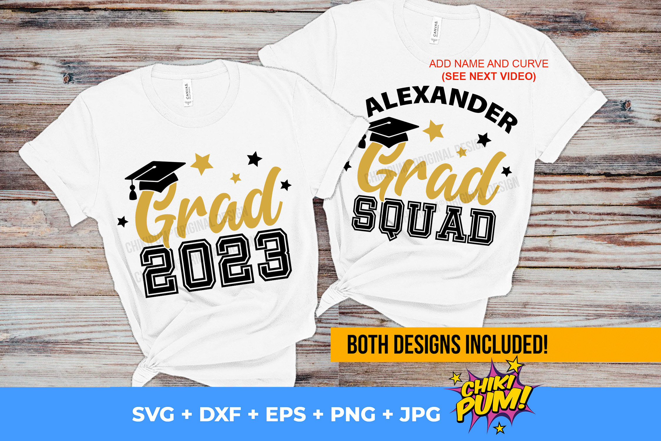 Grad 2023 SVG, Grad Squad 2023 SVG, Graduation 2023 SVG, Cla | Inspire ...