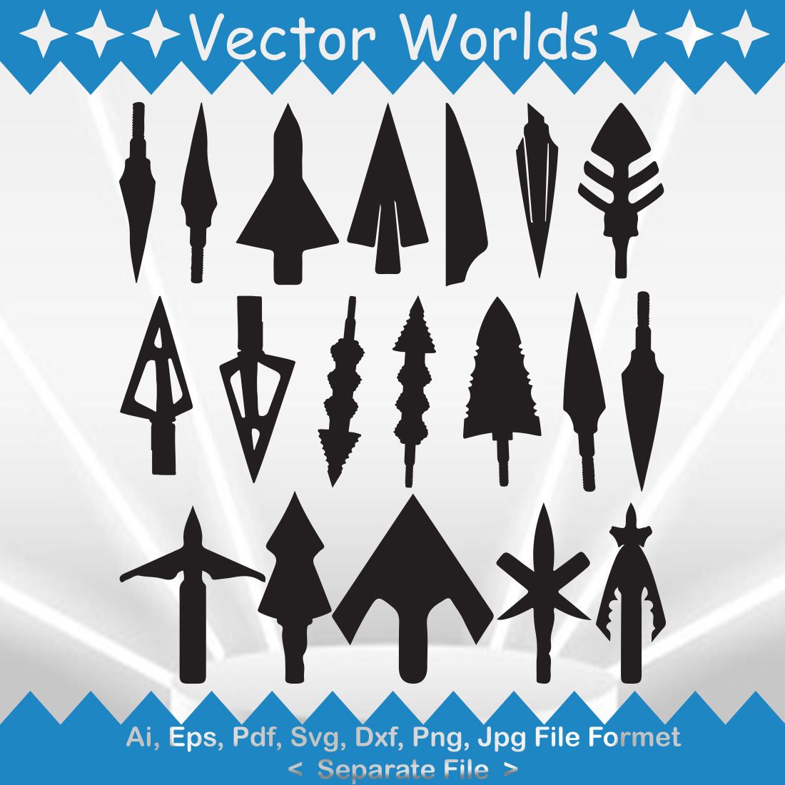 Broadhead Arrows svg, Broadhead Arrow SVG, Broadhead, Arrows | Inspire ...