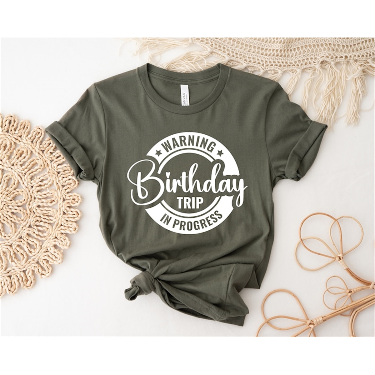 Birthday Shirt, Warning Birthday Trip In Progress, Birthday | Inspire Uplift
