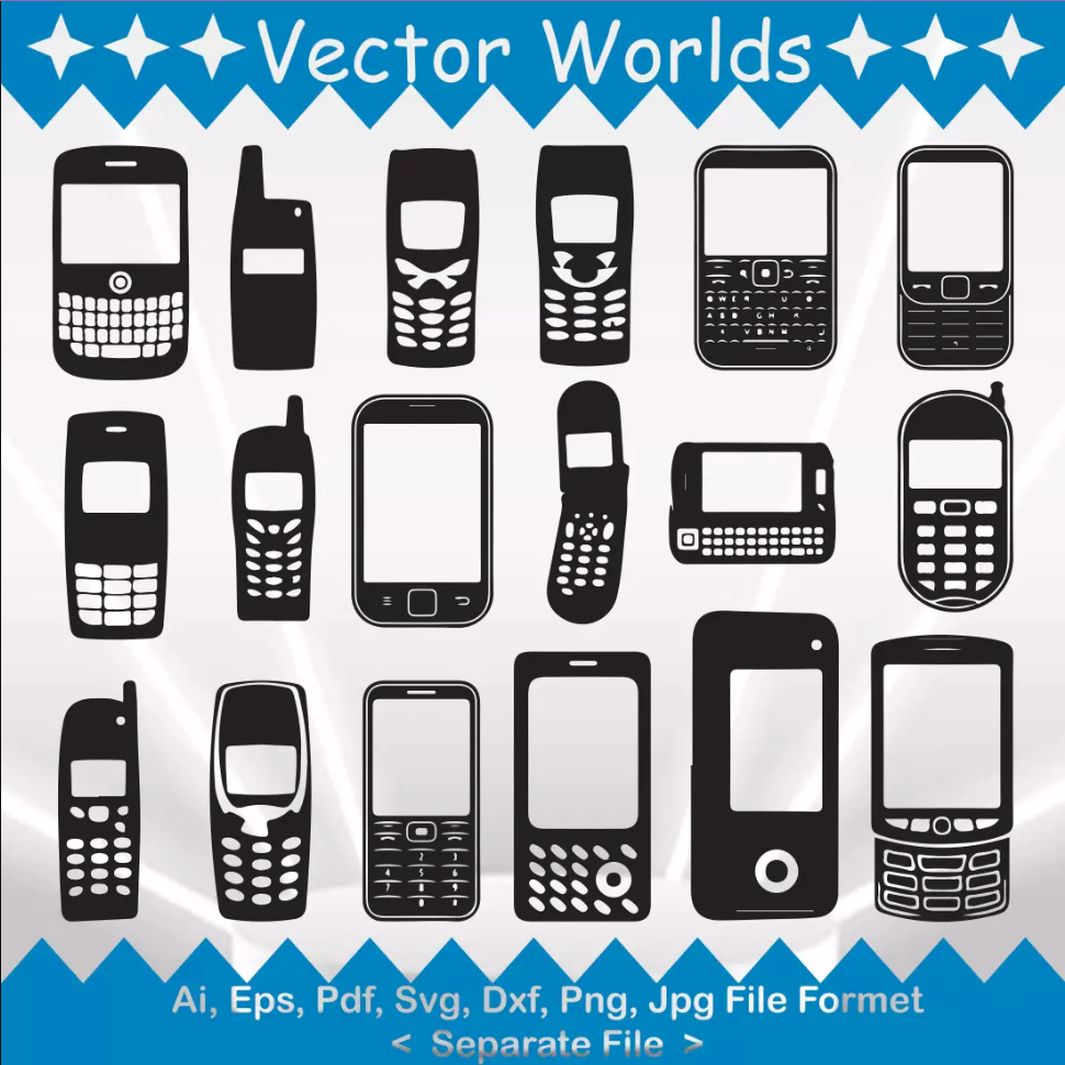 Button Phone svg, Button Phones svg, Button, Phone, SVG, ai, | Inspire ...