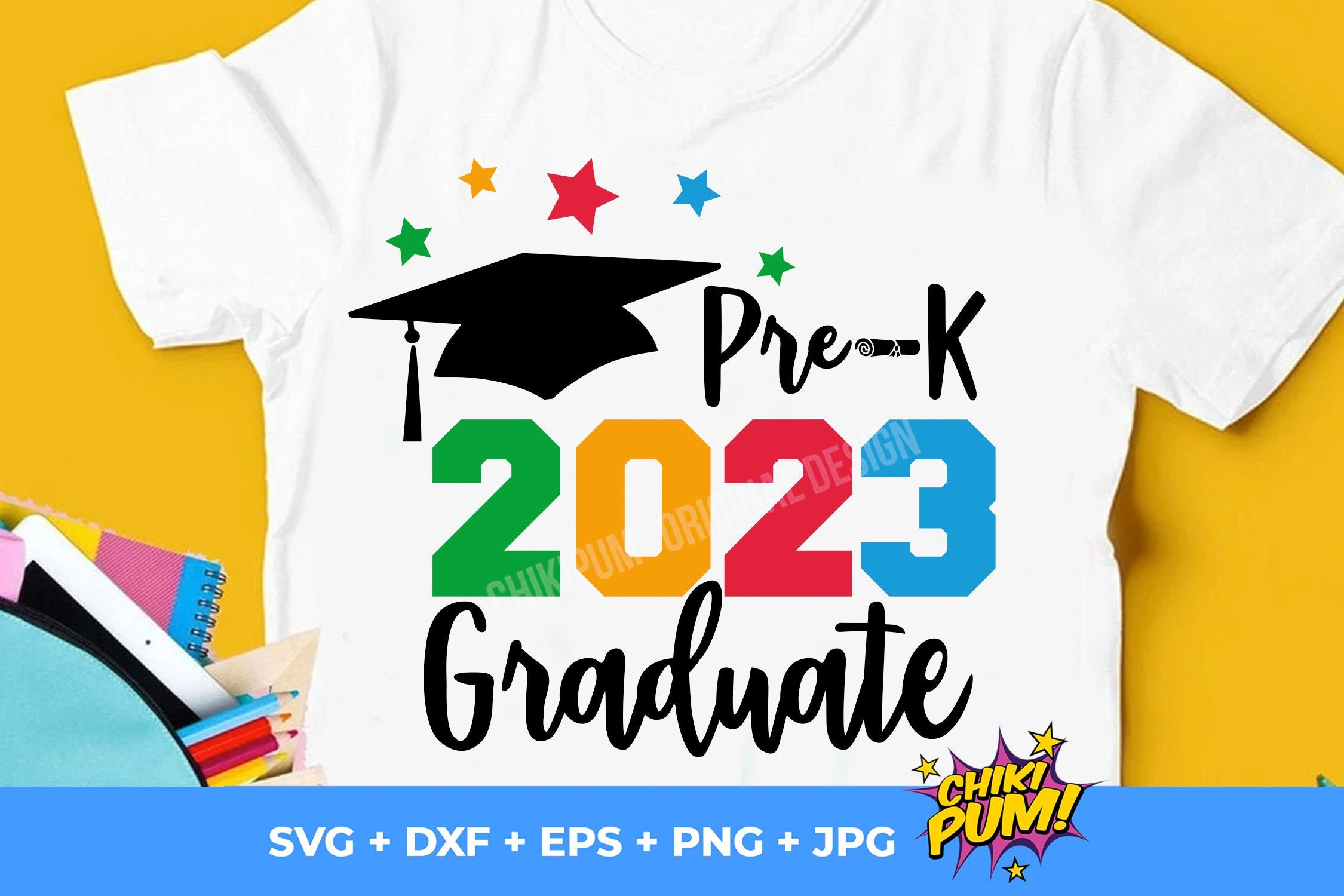 prek graduation svg - Inspire Uplift