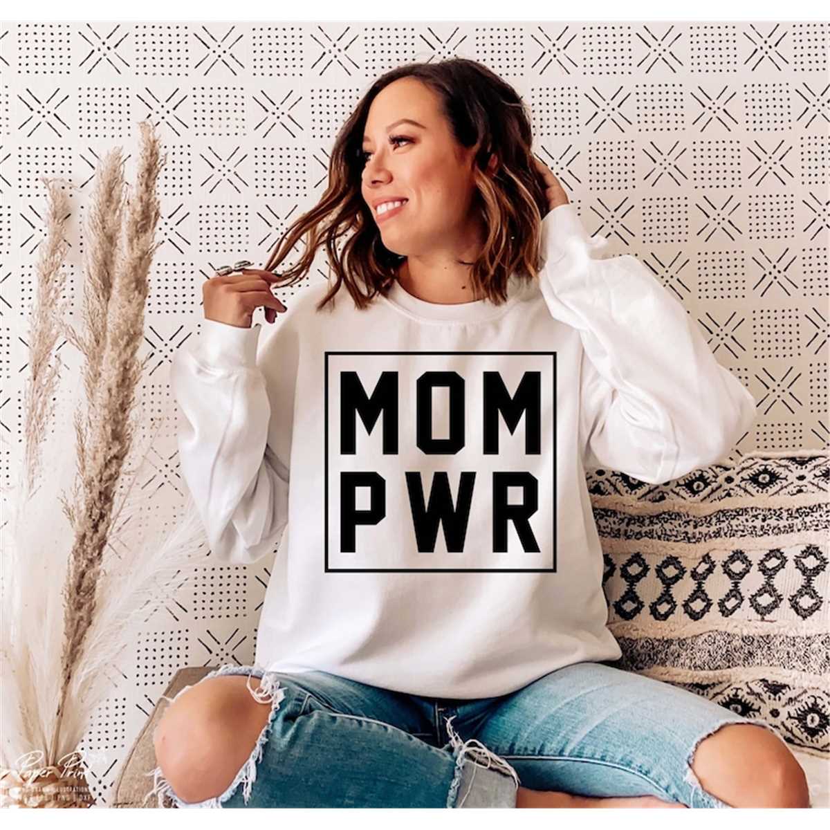 Mom Power SVG PNG, Mom Pwr SVG, Mama Svg, Mama shirt Svg, Mo | Inspire ...