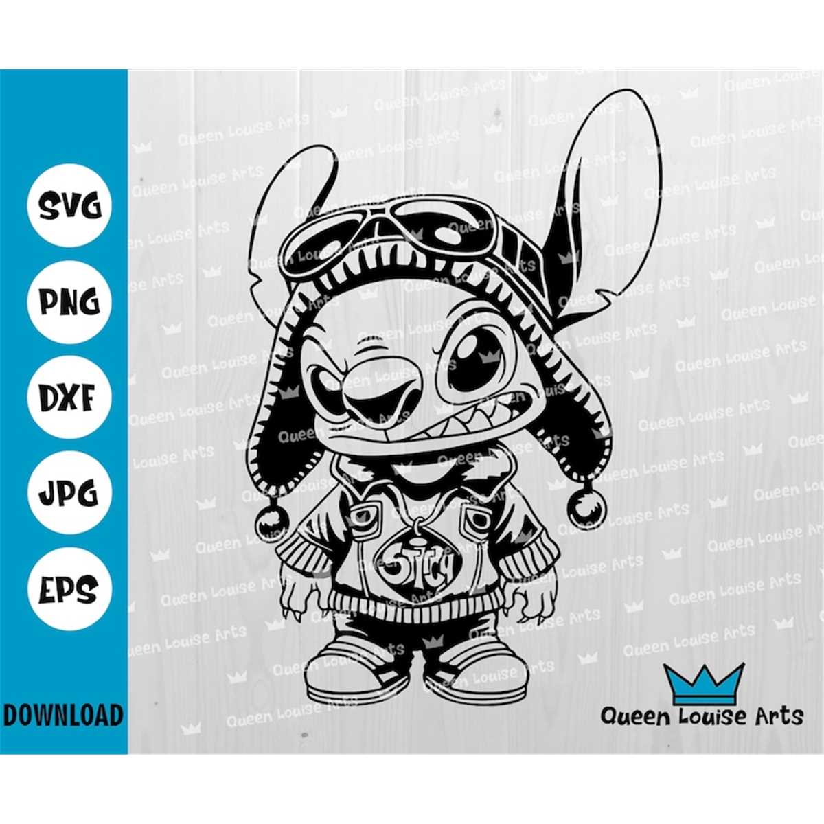 Lilo & Stitch svg,Cool Stitch Svg,Ohana Svg,angry hipster St | Inspire ...