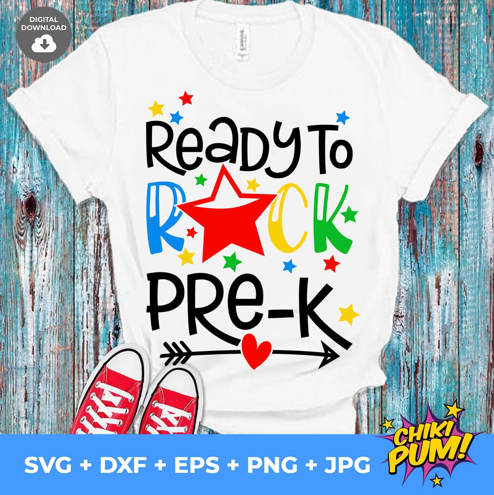Ready To Rock PreK, 1st day of PreK, Back To School, Hello P | Inspire ...