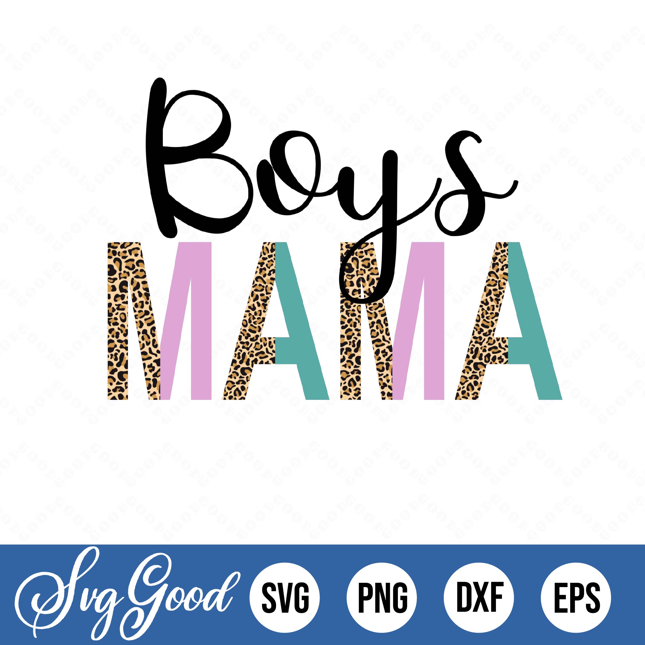 Boy Mama Svg Cut File, Hand Lettered Cursive Svg File, Insta - Inspire ...