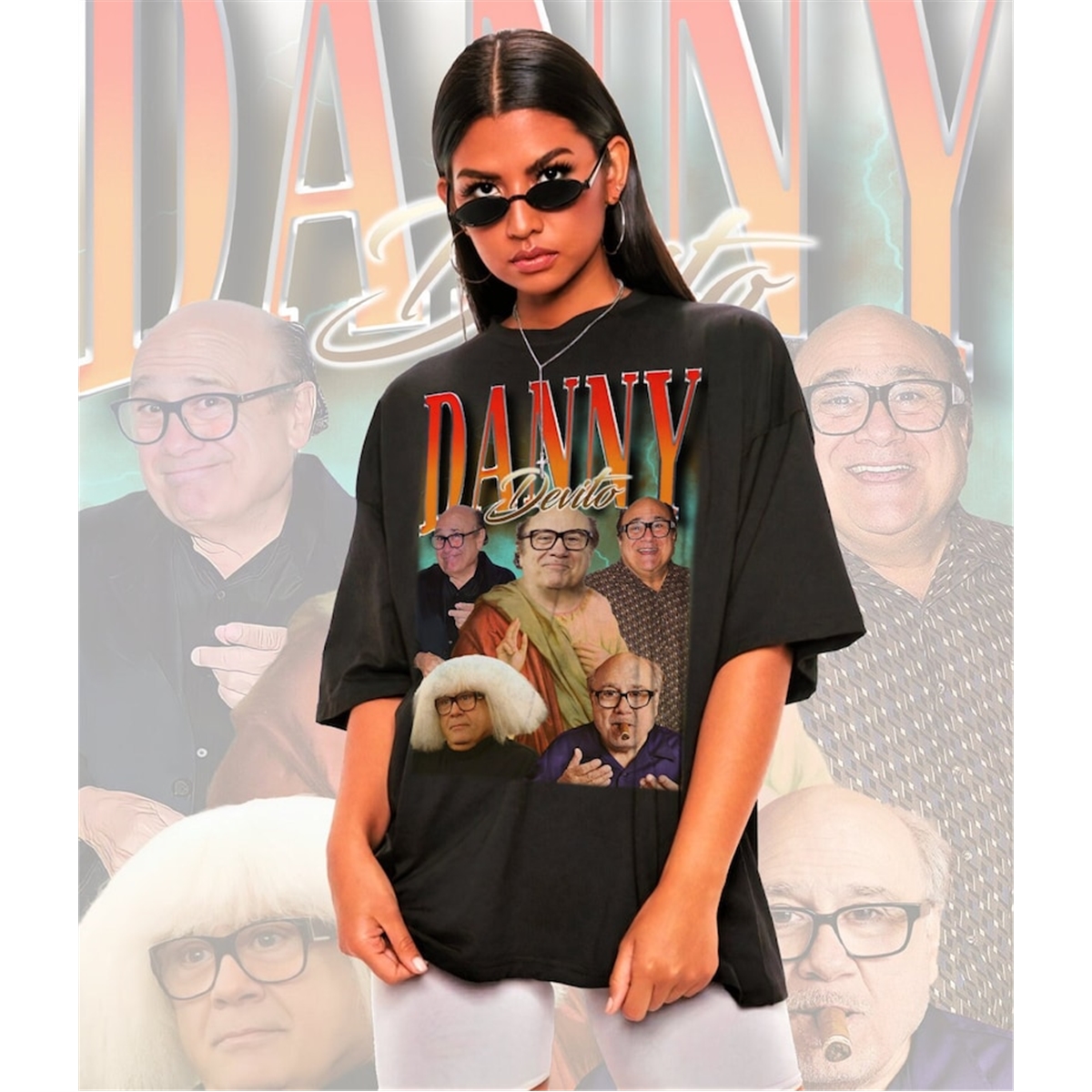 Retro Danny Devito Shirt -Danny Devito Tshirt,Danny Devito T | Inspire ...