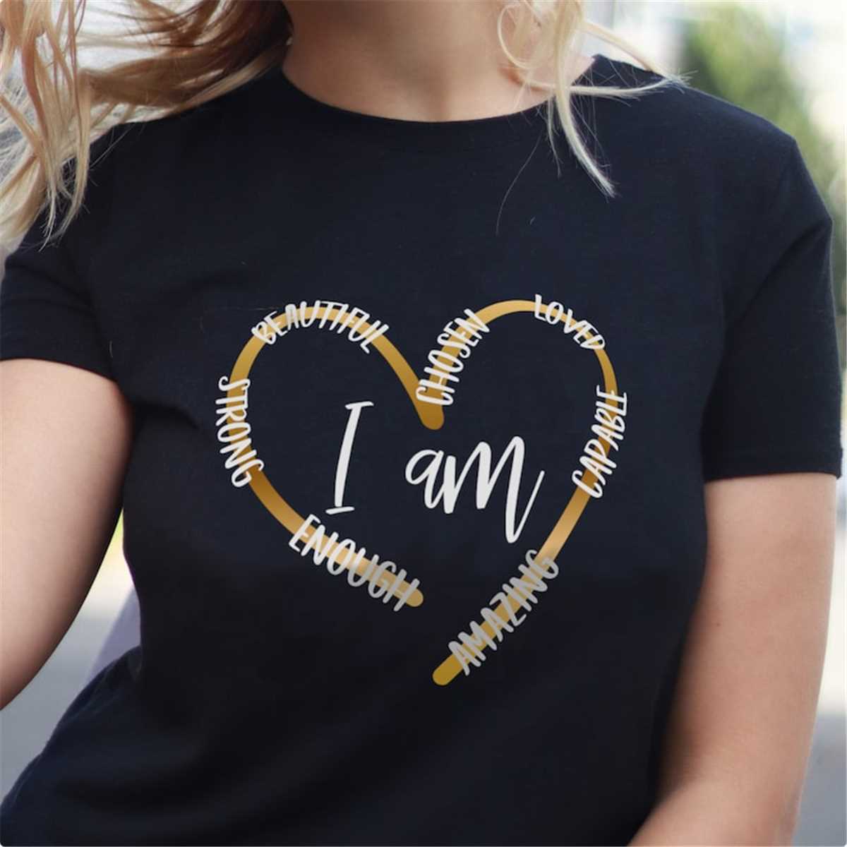 I am SVG, Loved, Beautiful, Strong, Inspirational SVG, Bible | Inspire ...