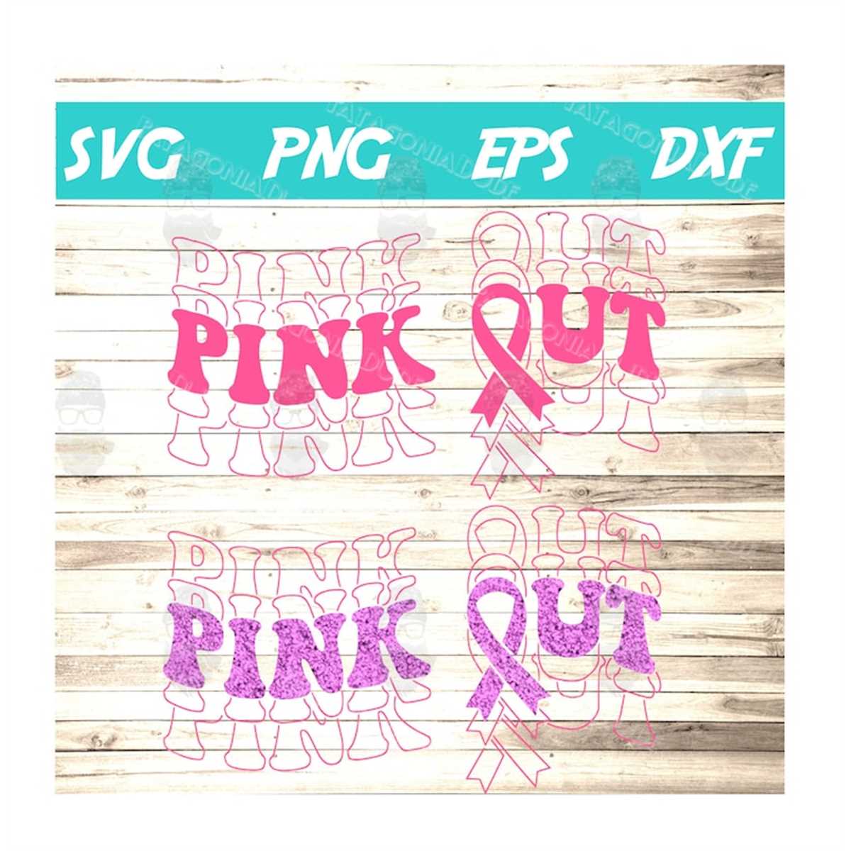 Pink out SVG, Breast Cancer Awareness | Inspire Uplift