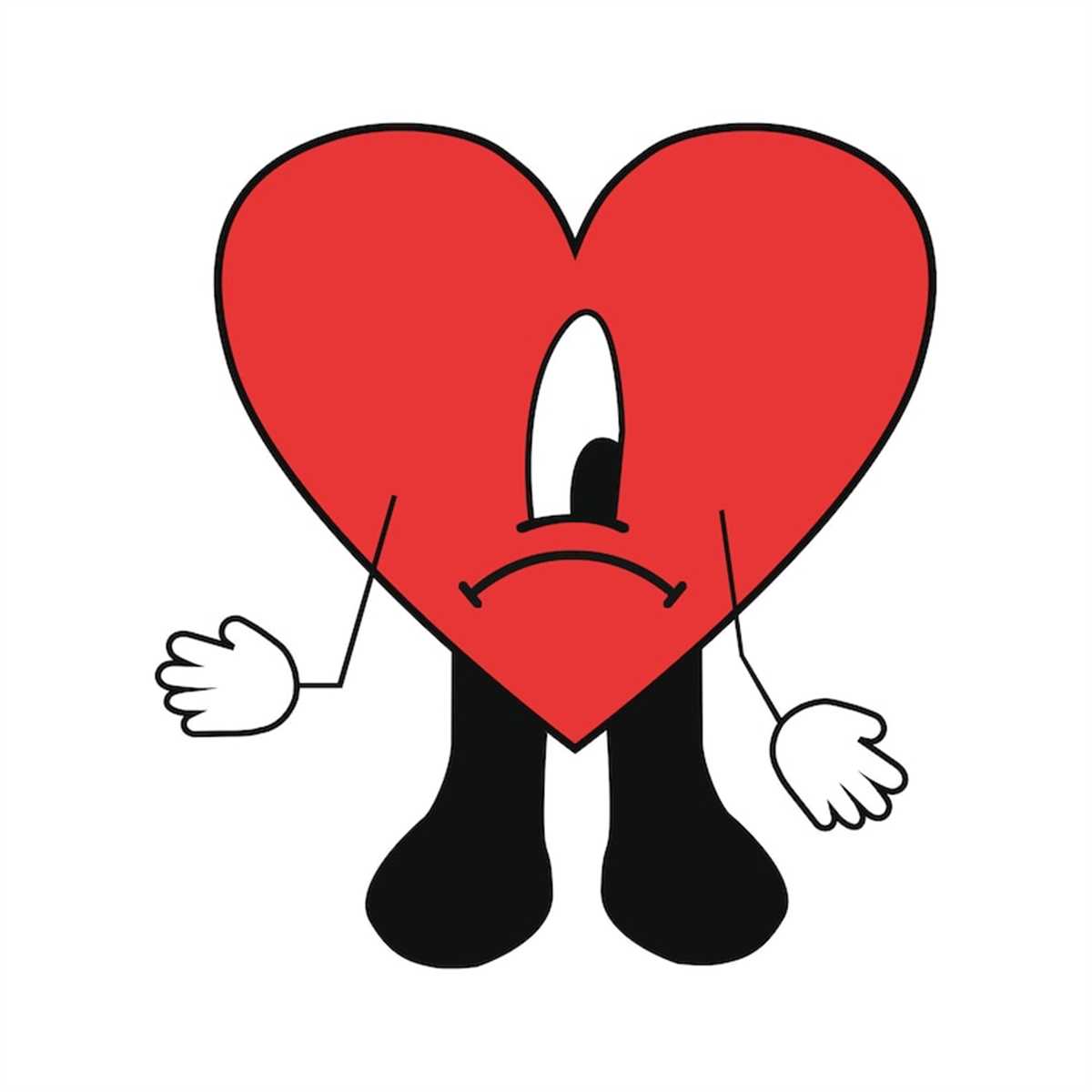 Sad Heart Cartoon