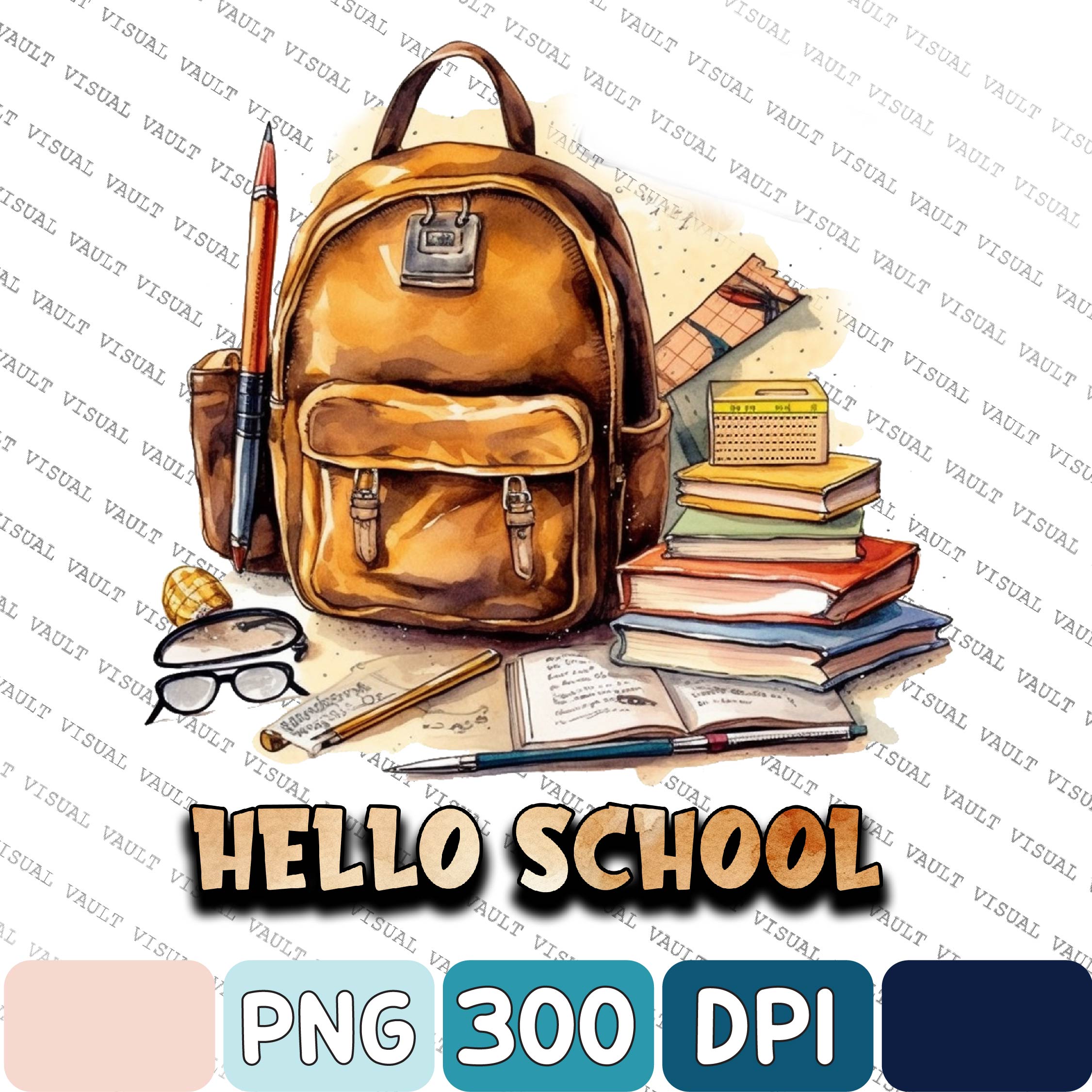 Retro School Png, Hello School Png, Back To School Png, Scho | Inspire ...