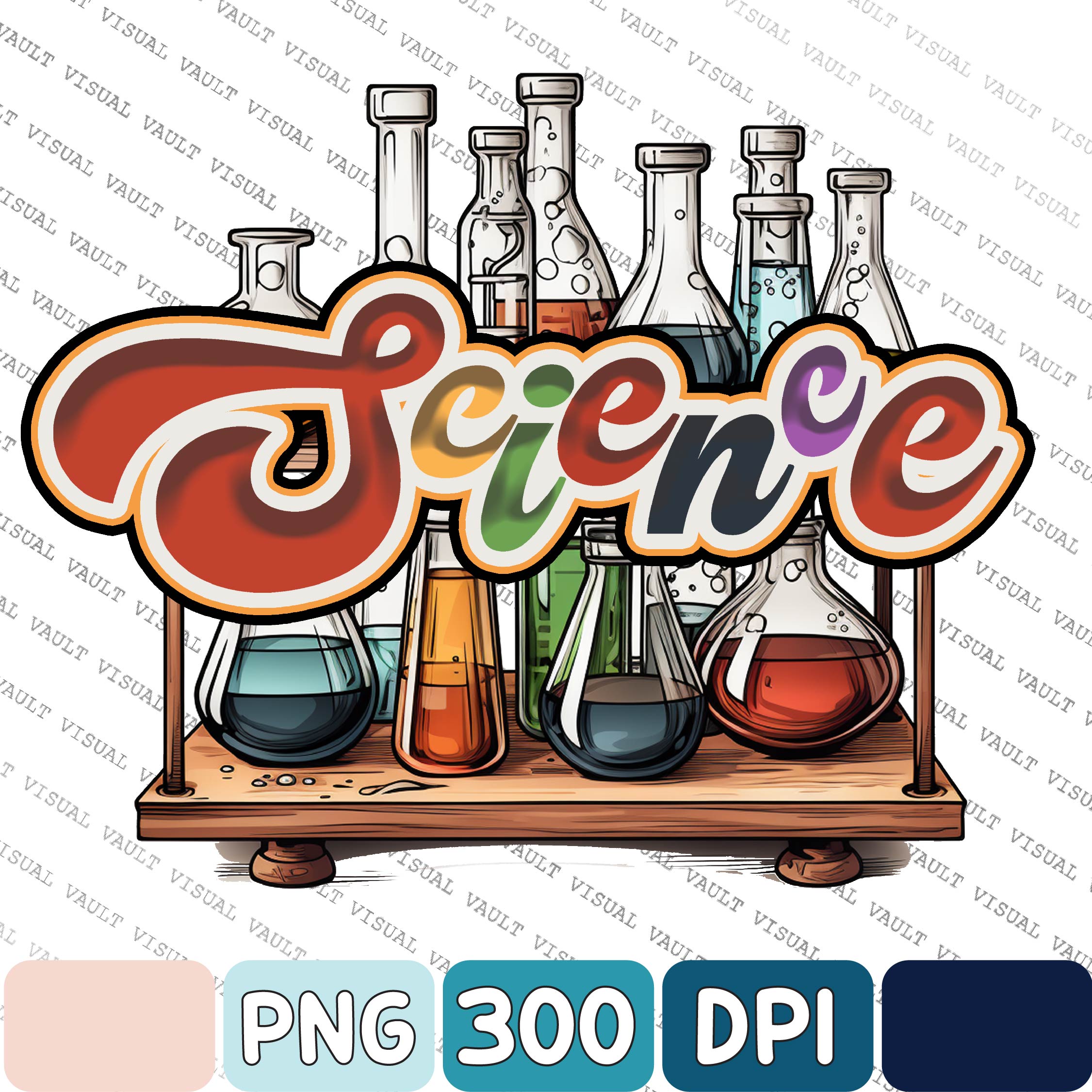 Science Teacher Png Sublimation Design Download, Teacher's D | Inspire ...