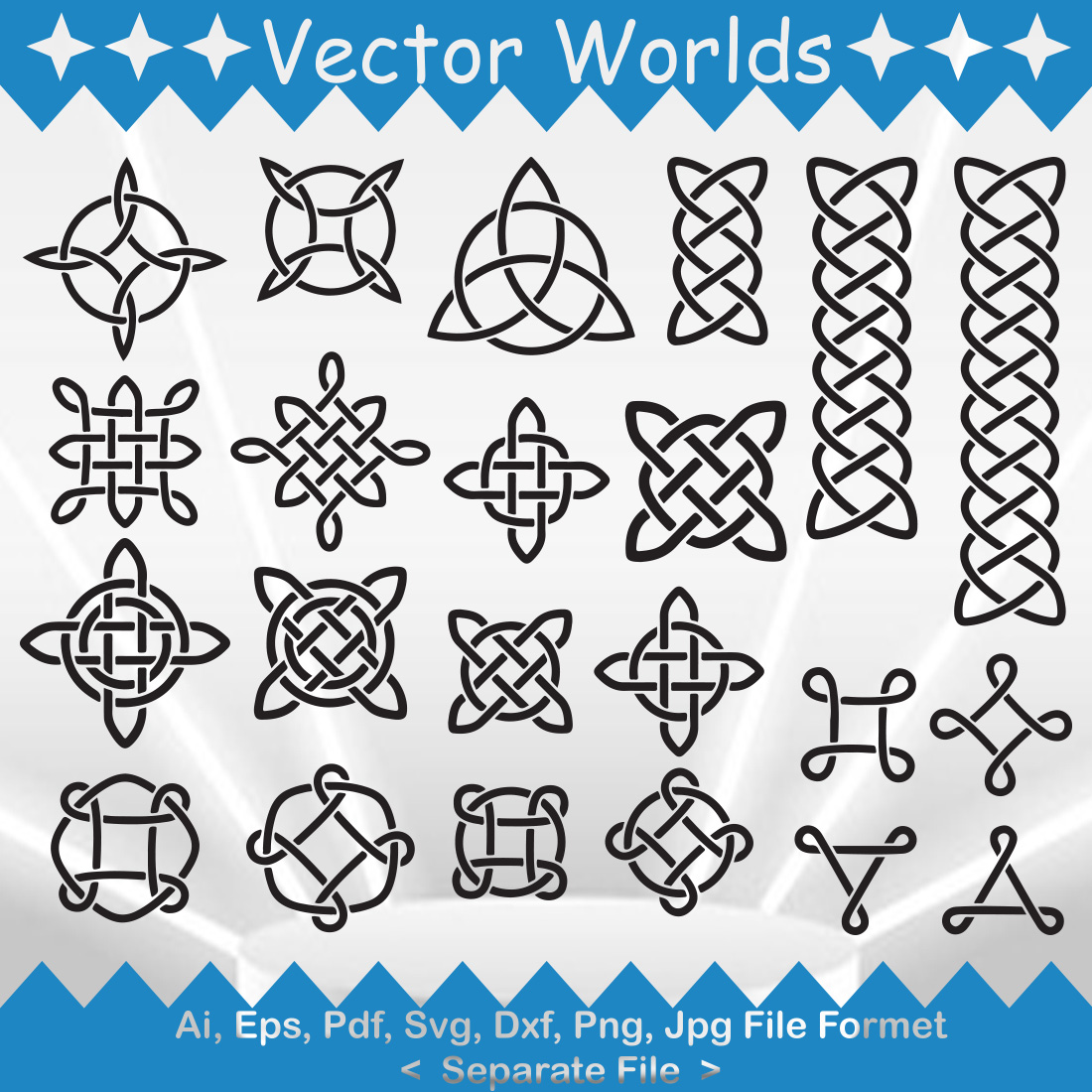 Celtic knot Symbol svg, Celtic knot Symbols svg, Celtic knot - Inspire ...