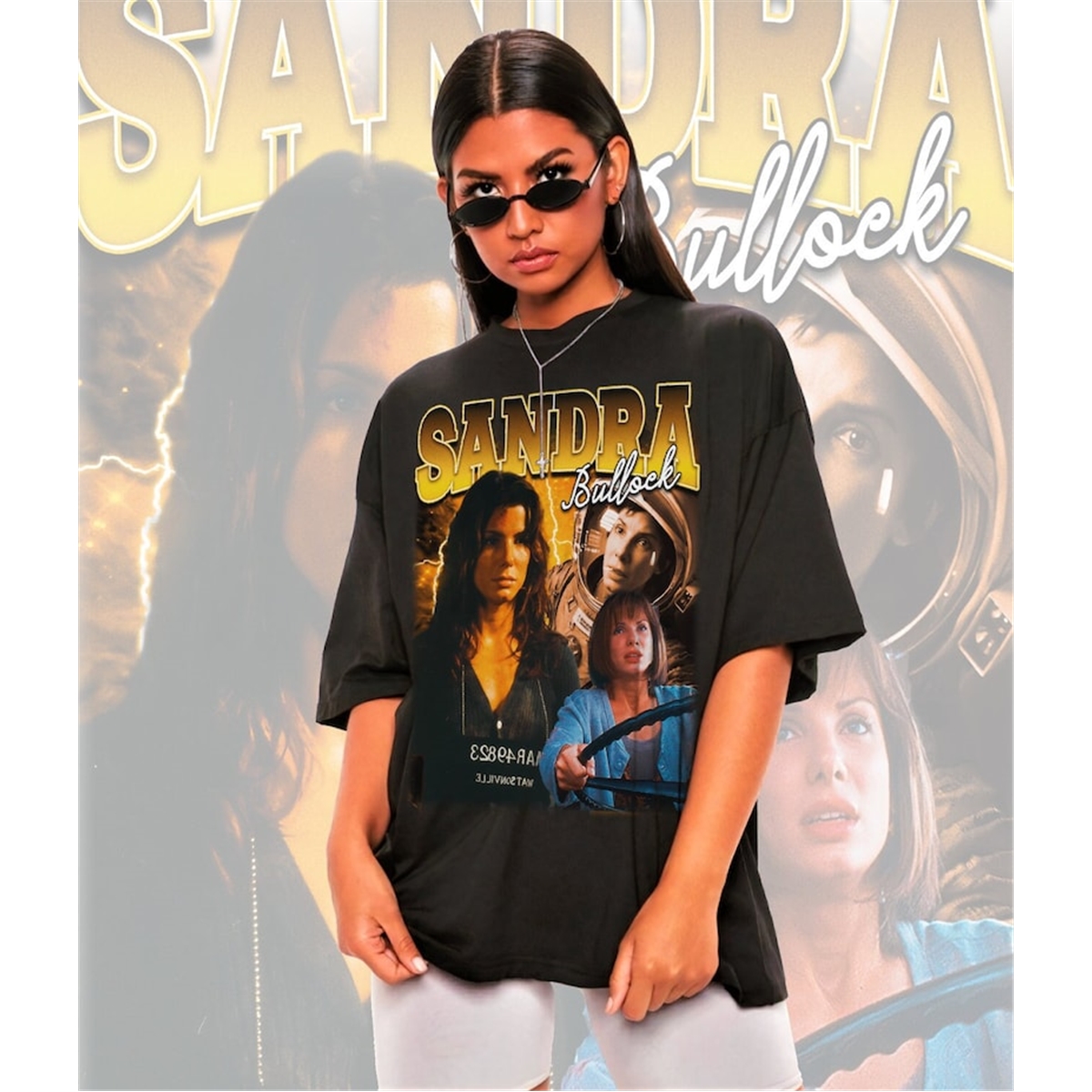 Retro Sandra Bullock Shirt -Sandra Bullock Tshirt,Sandra Bul | Inspire ...