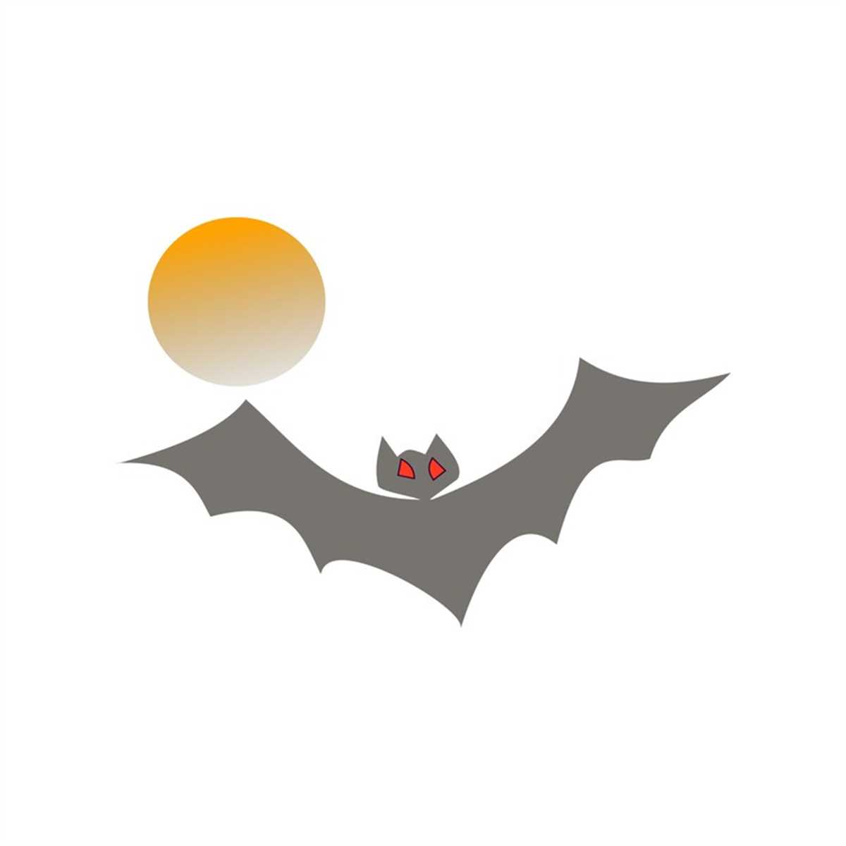 Minimal Bat svg, png, and eps files included! Halloween, Ins | Inspire ...