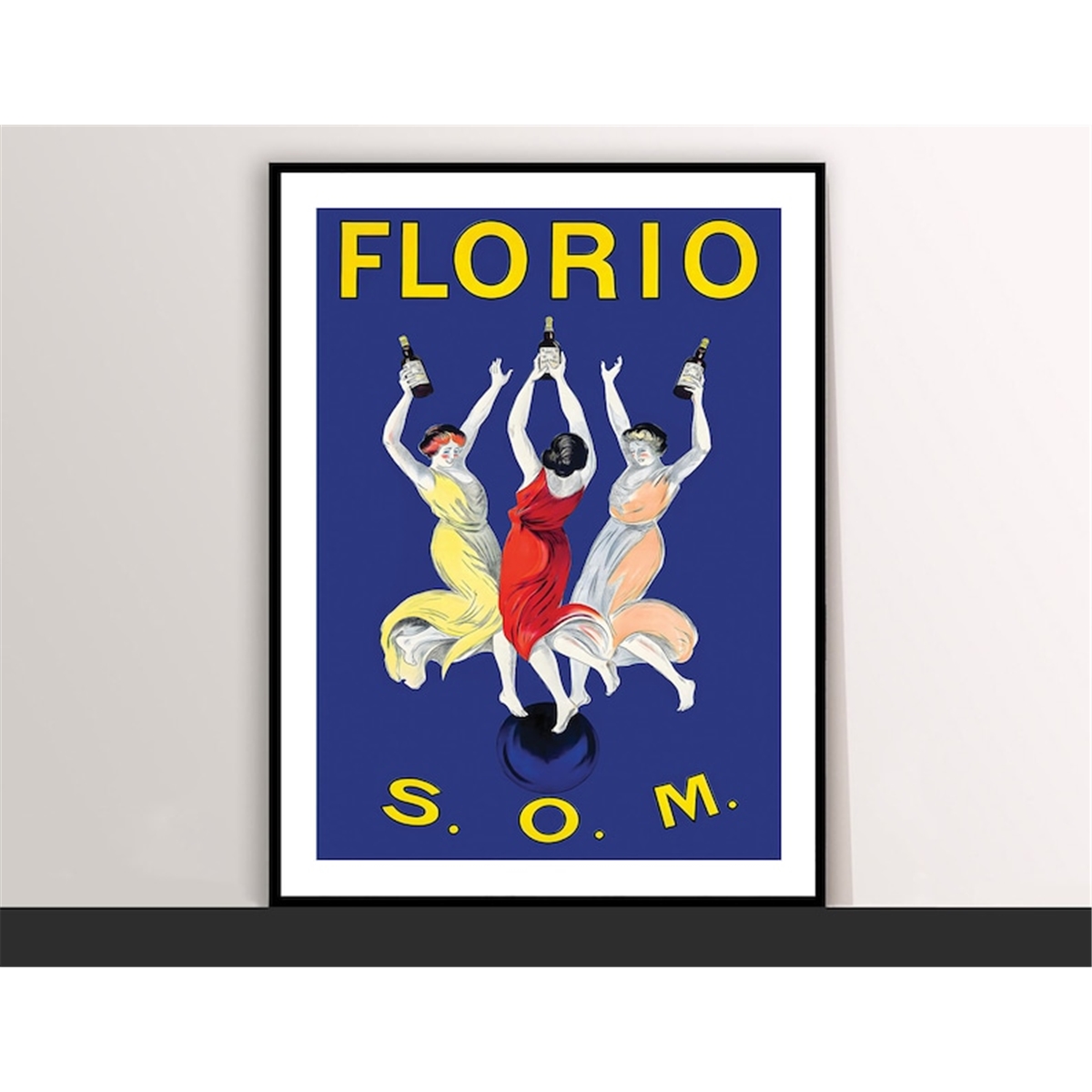 Florio S.O.M. Vintage Poster by Leonetto Cappiello Food&Drin | Inspire ...