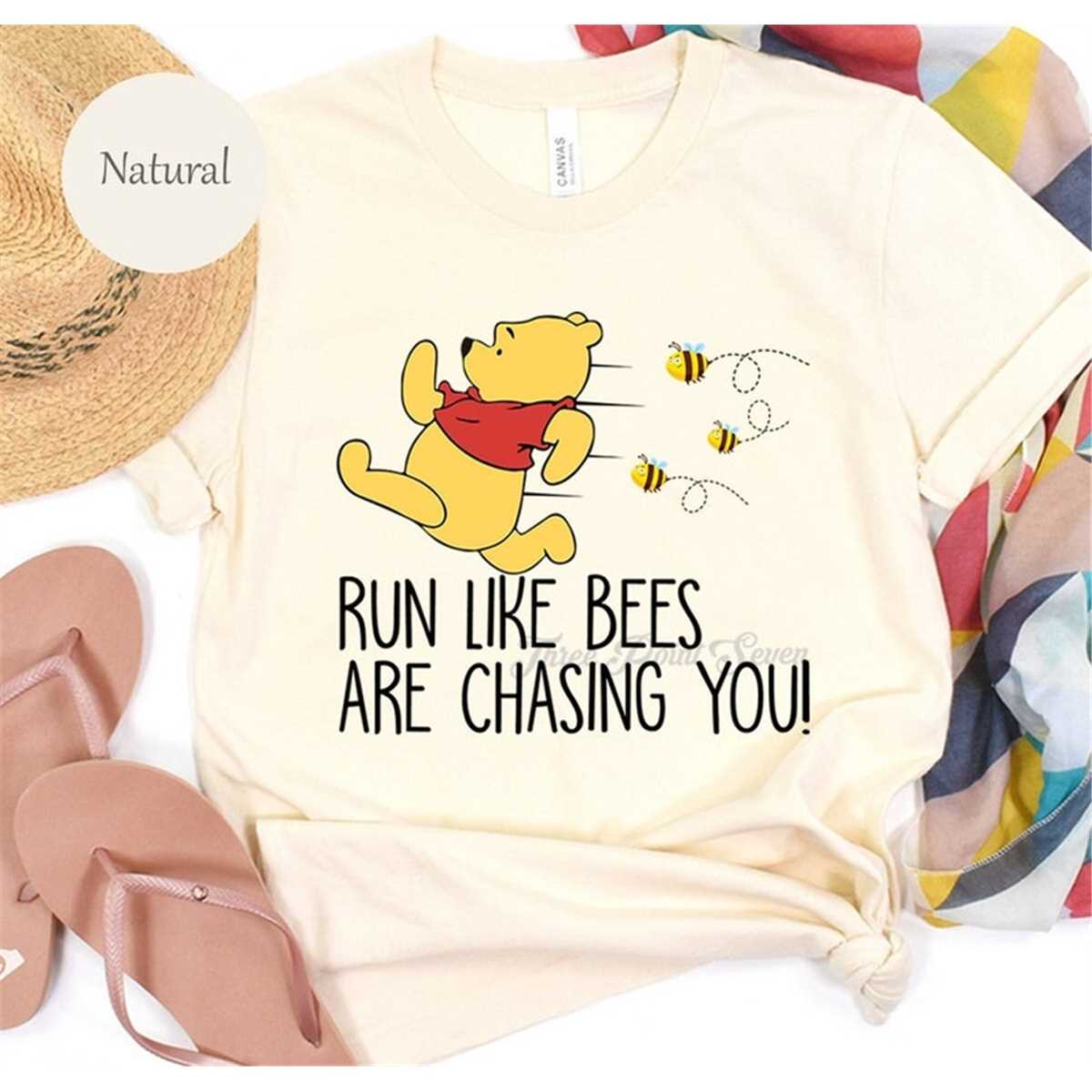 Run Like Bees are Chasing You Shirt, Pooh Bear Shirt, Disney | Inspire ...