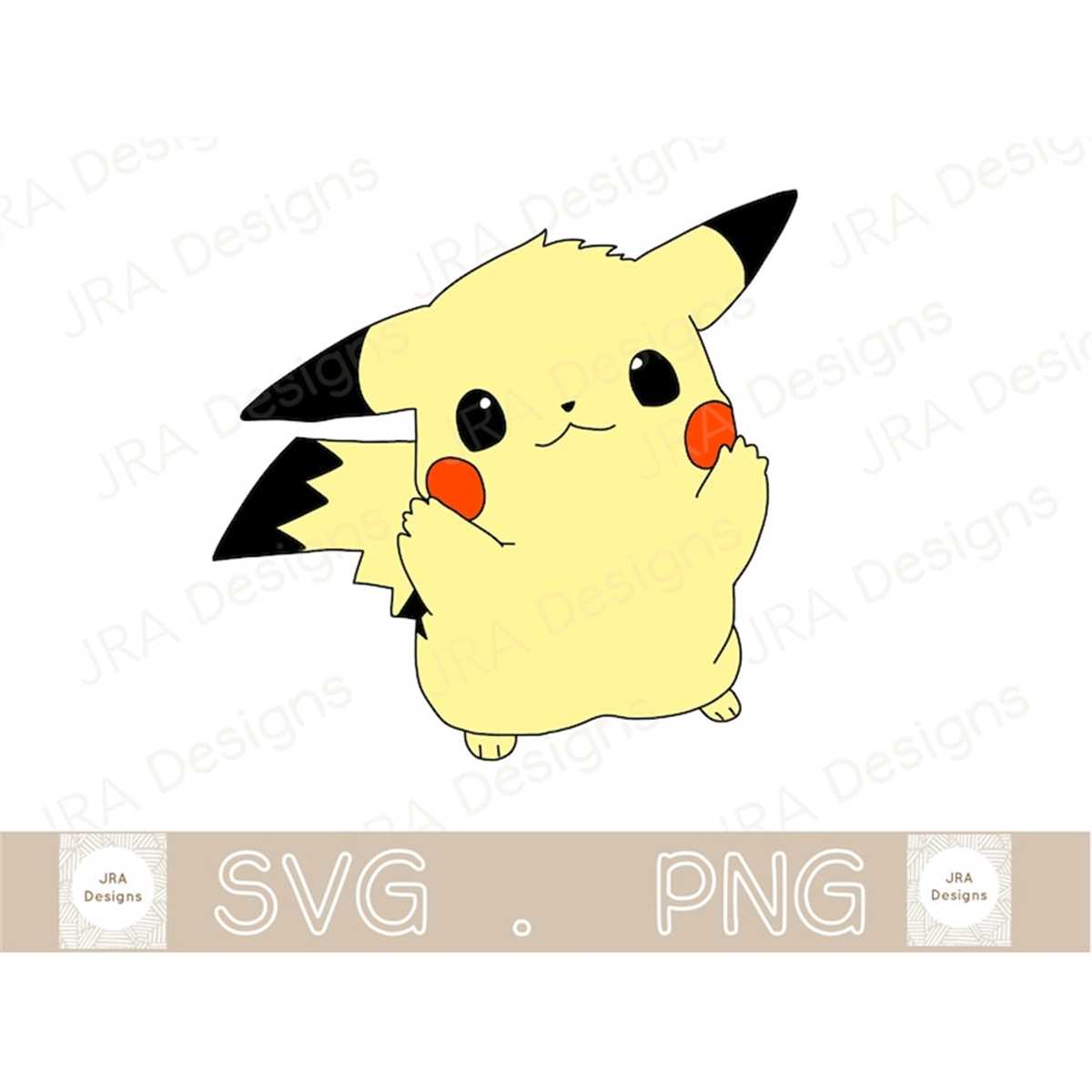 Pikachu Svg Png Pokemon Svg Cricut Cut File Inspire Uplift/pikachu Face Svg