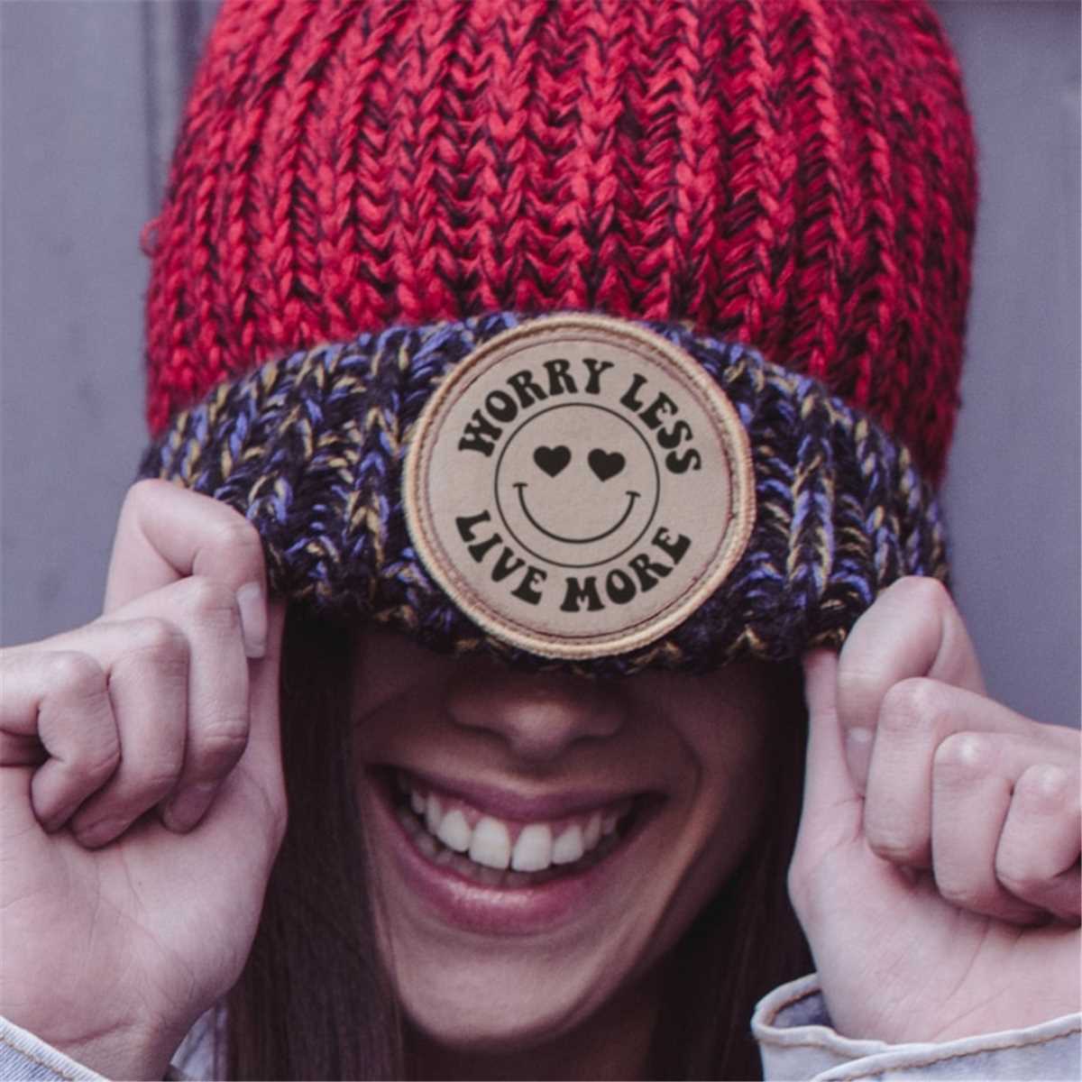 Worry Less Live More SVG | Inspire Uplift