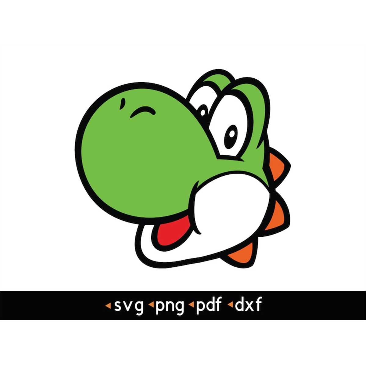 Yoshi- 6 svg, png, pdf, dxf | Inspire Uplift