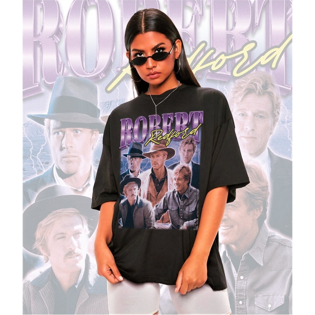 Retro Robert Redford Shirt -Robert Redford Tshirt,Robert Red | Inspire ...