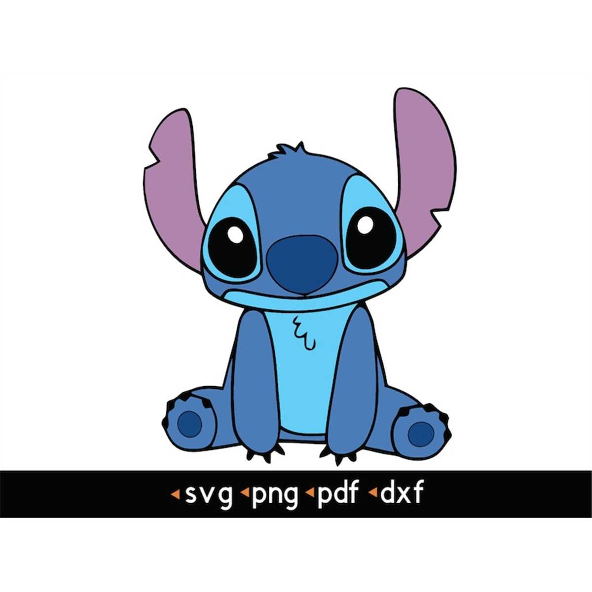 Stitch- 4 svg, png, pdf, dxf | Inspire Uplift
