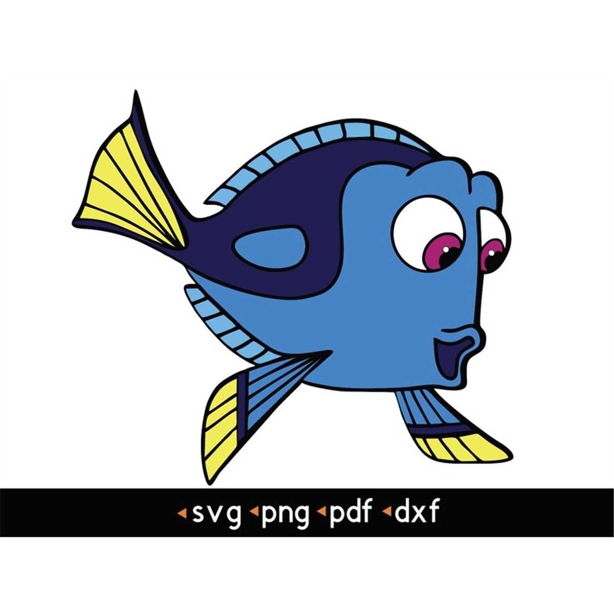 Dory- 1 svg, png, pdf, dxf | Inspire Uplift
