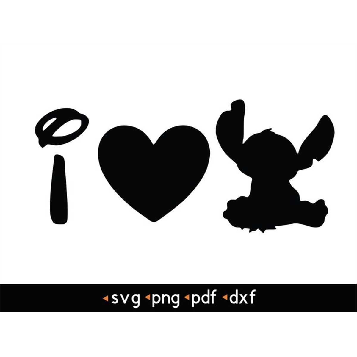 Stitch- 21 (transparent background) svg, png, pdf, dxf | Inspire Uplift