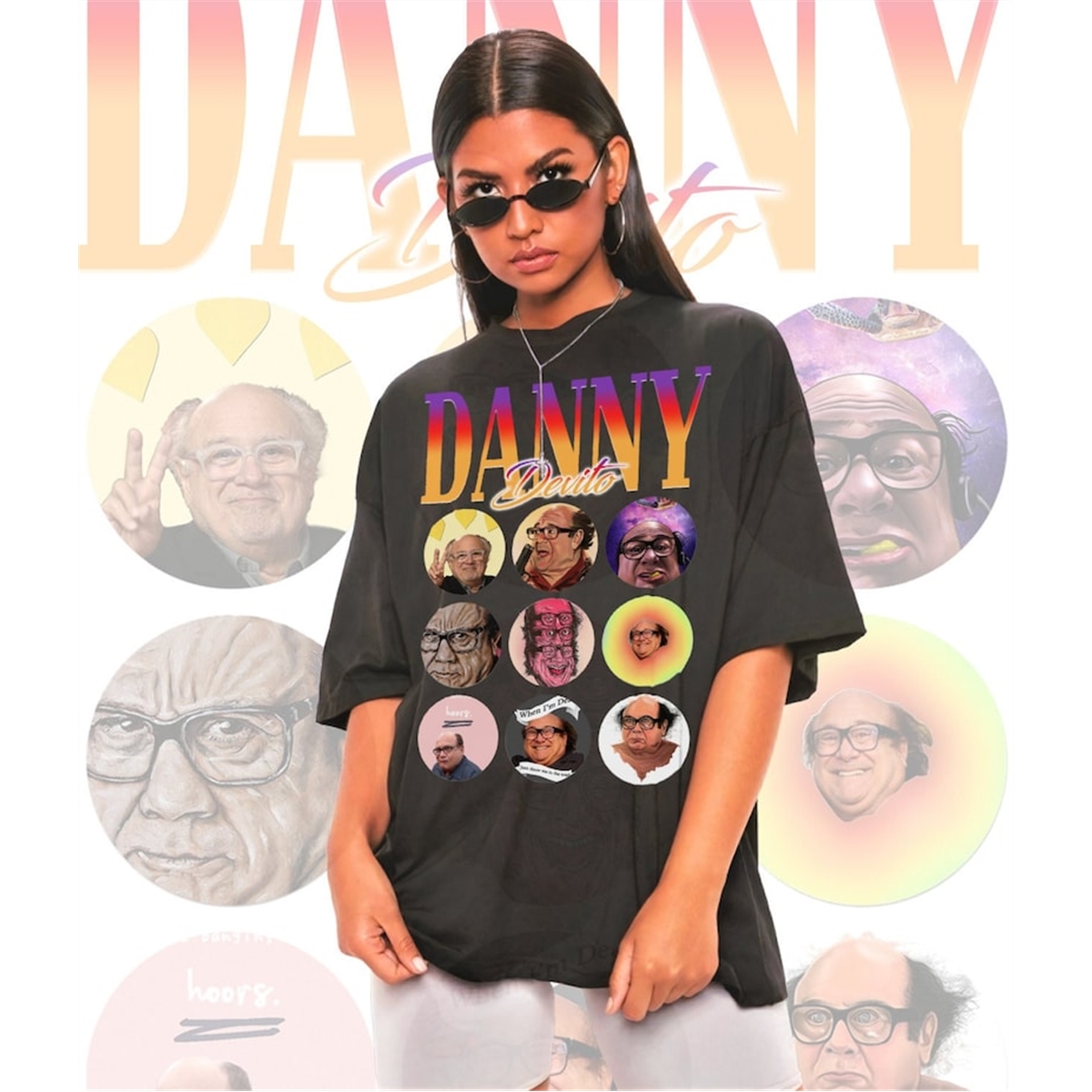 Retro Danny Devito Shirt -Danny Devito Tshirt,Danny Devito T | Inspire ...