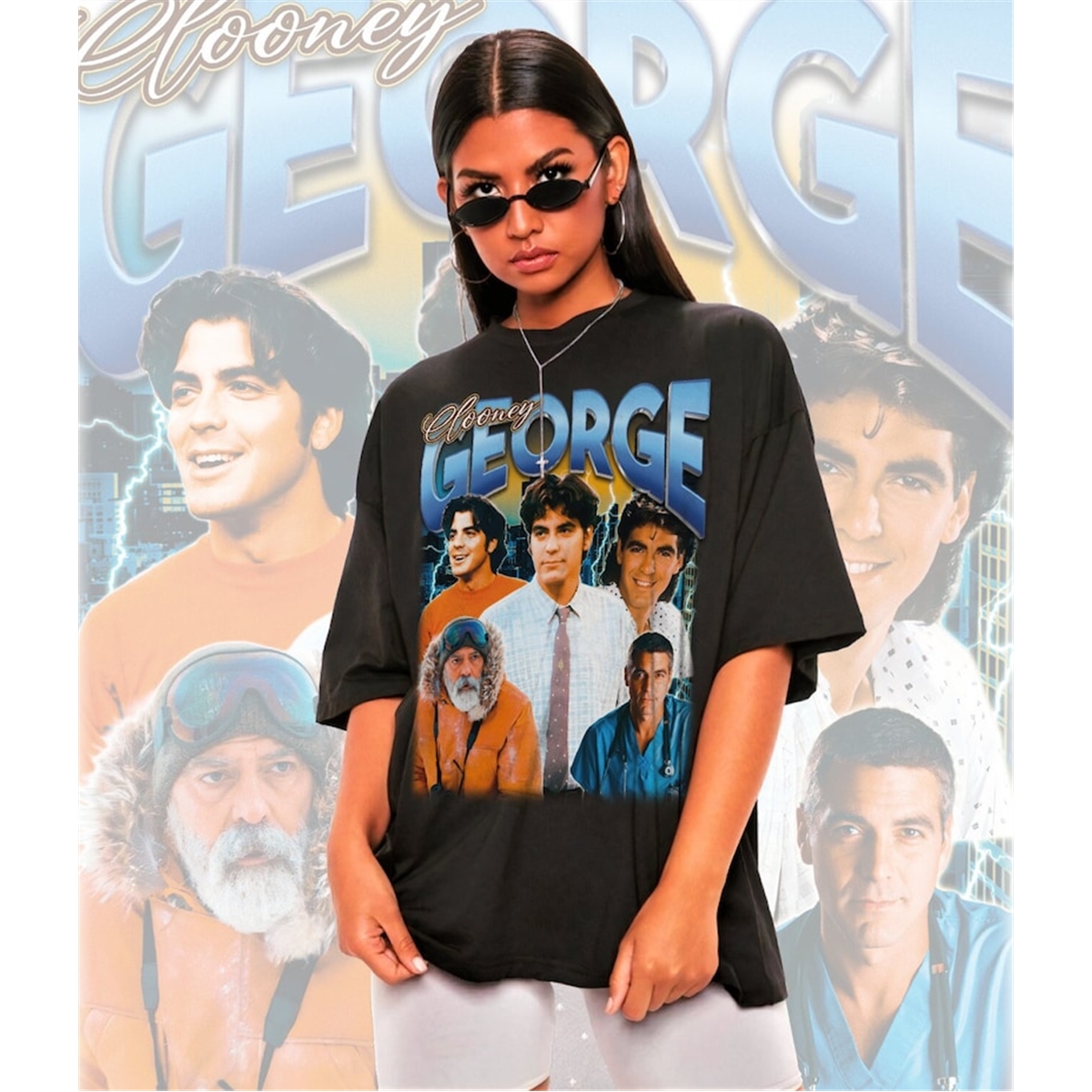 Retro George Clooney Shirt -George Clooney Tshirt,George Clo | Inspire ...