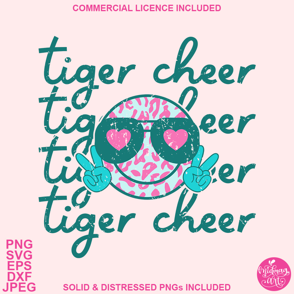 Tiger cheer SVG, tiger cheer png, tiger cheer sublimation, s | Inspire ...