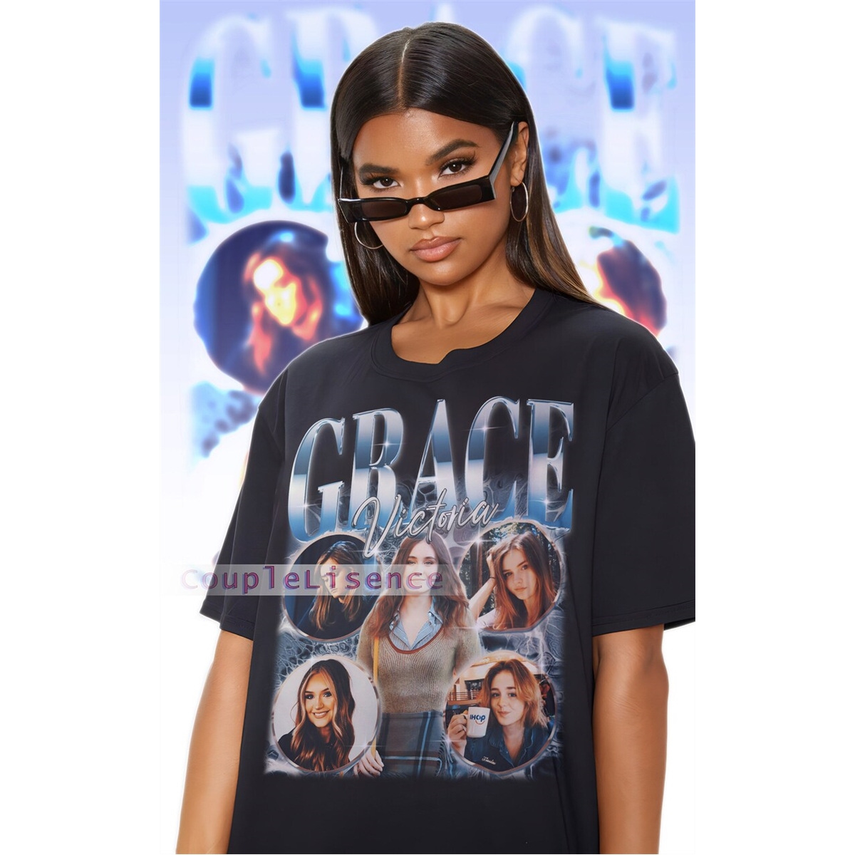 Actress GRACE VICTORIA Vintage | Grace Victoria Homage Fan T | Inspire ...