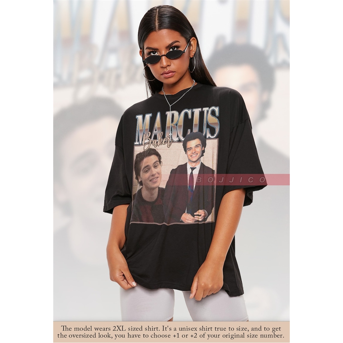 RETRO MARCUS BAKER Shirt, Marcus Baker Homage Tshirt | Marcu - Inspire ...