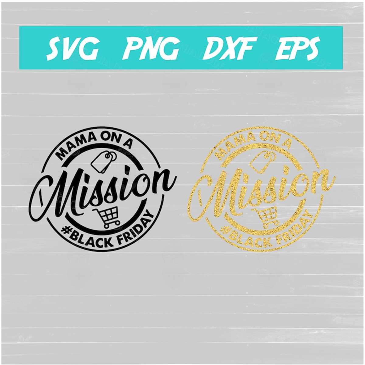 Mama on a Mission SVG Black Friday | Inspire Uplift