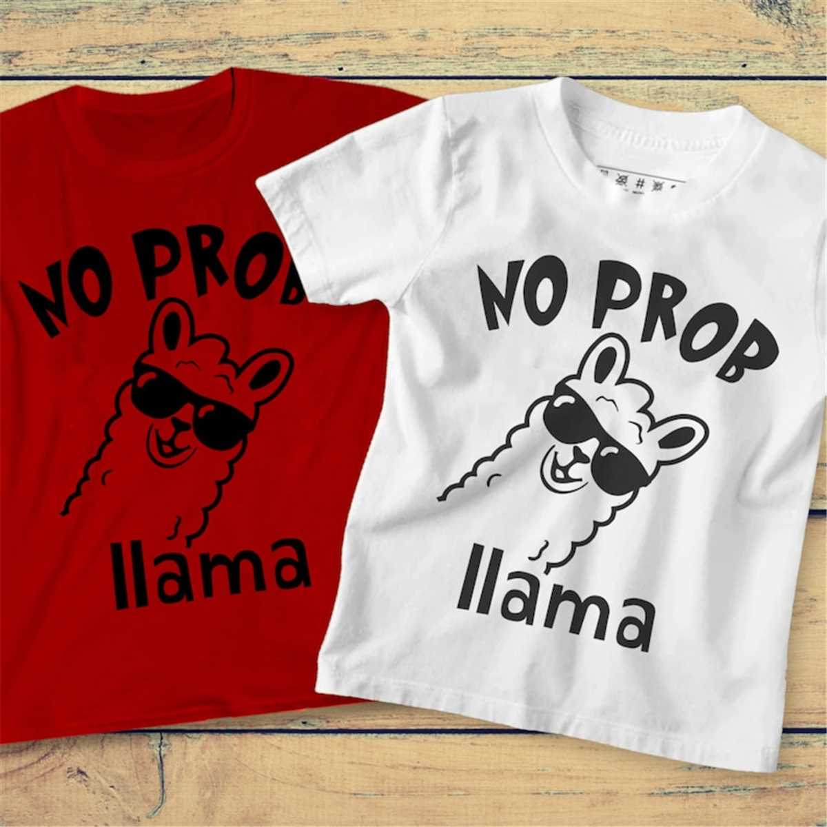no prob llama svg - Inspire Uplift