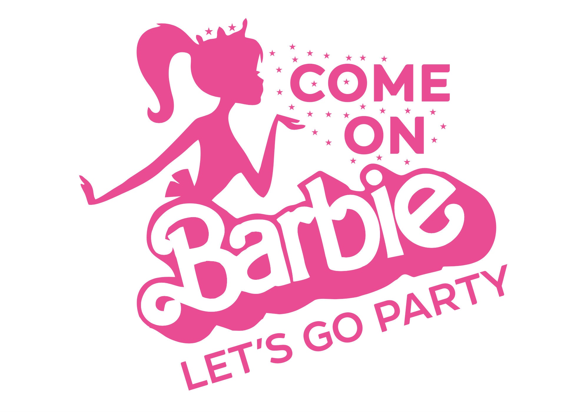 Barbie Svg, SVG file for cricut, Layered SVG files, Clipart - Inspire ...