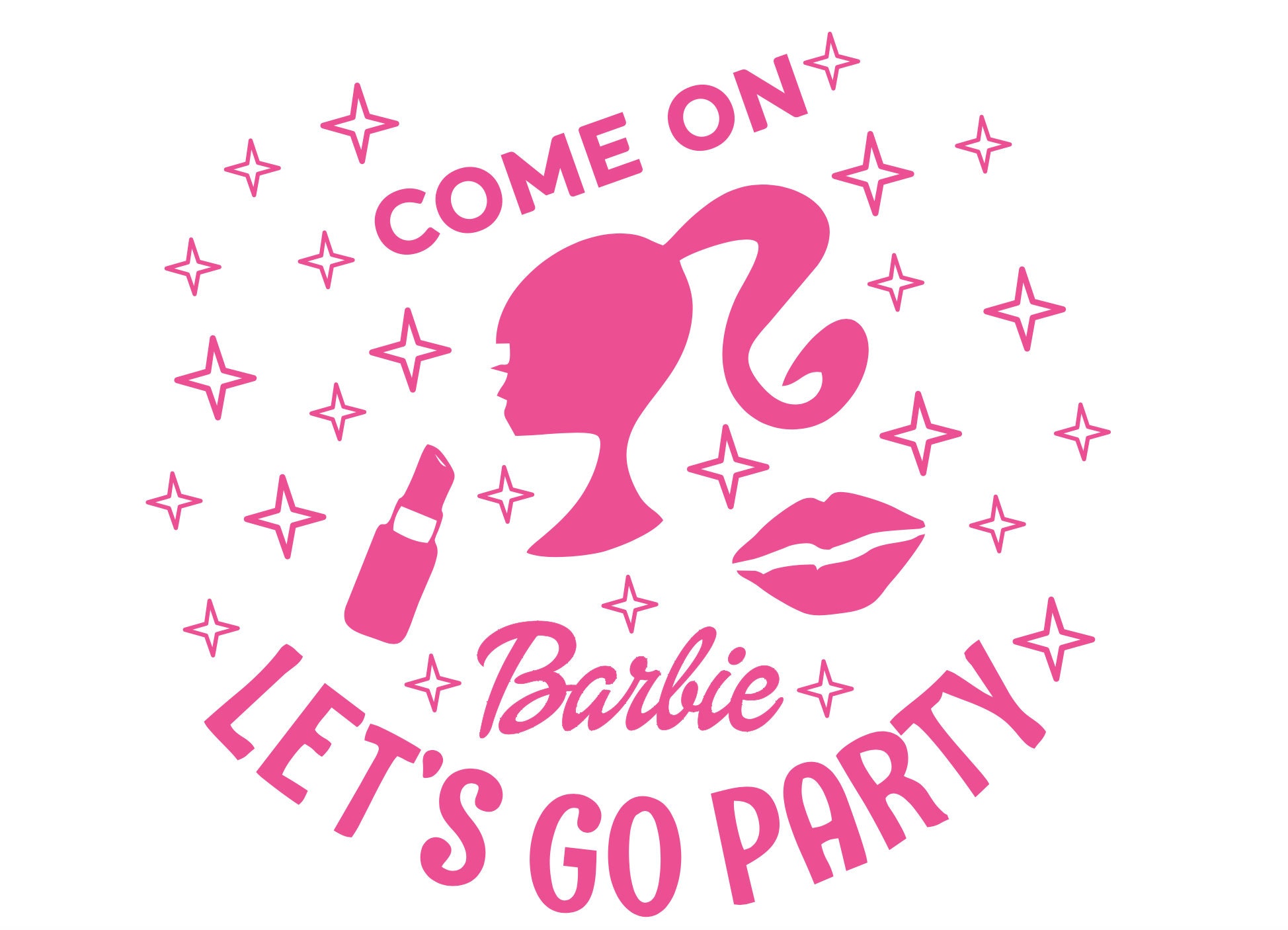 Barbie Svg, SVG file for cricut, Layered SVG files, Clipart | Inspire ...