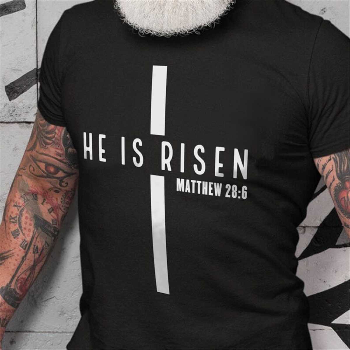 He is Risen SVG PNG | Inspire Uplift