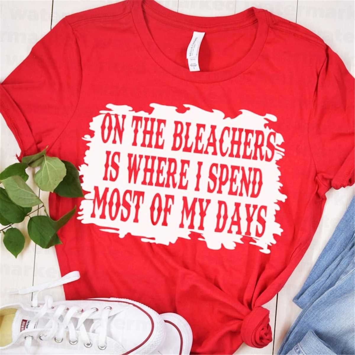 On the Bleachers SVG PNG | Inspire Uplift