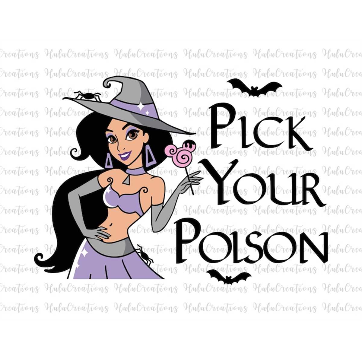 Pick Your Poison Svg, Princess Svg, Halloween Svg, Spooky Vi | Inspire ...
