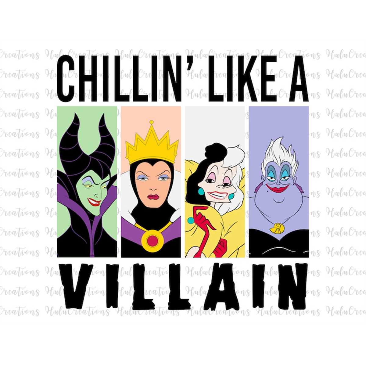Chillin' Like A Villain Svg, Bad Girls, Villains Wicked, Vil | Inspire ...