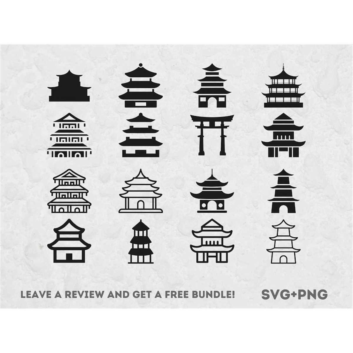 Pagoda SVG, Gazebo Svg, Svg Files for Cricut, Building Svg, - Inspire ...