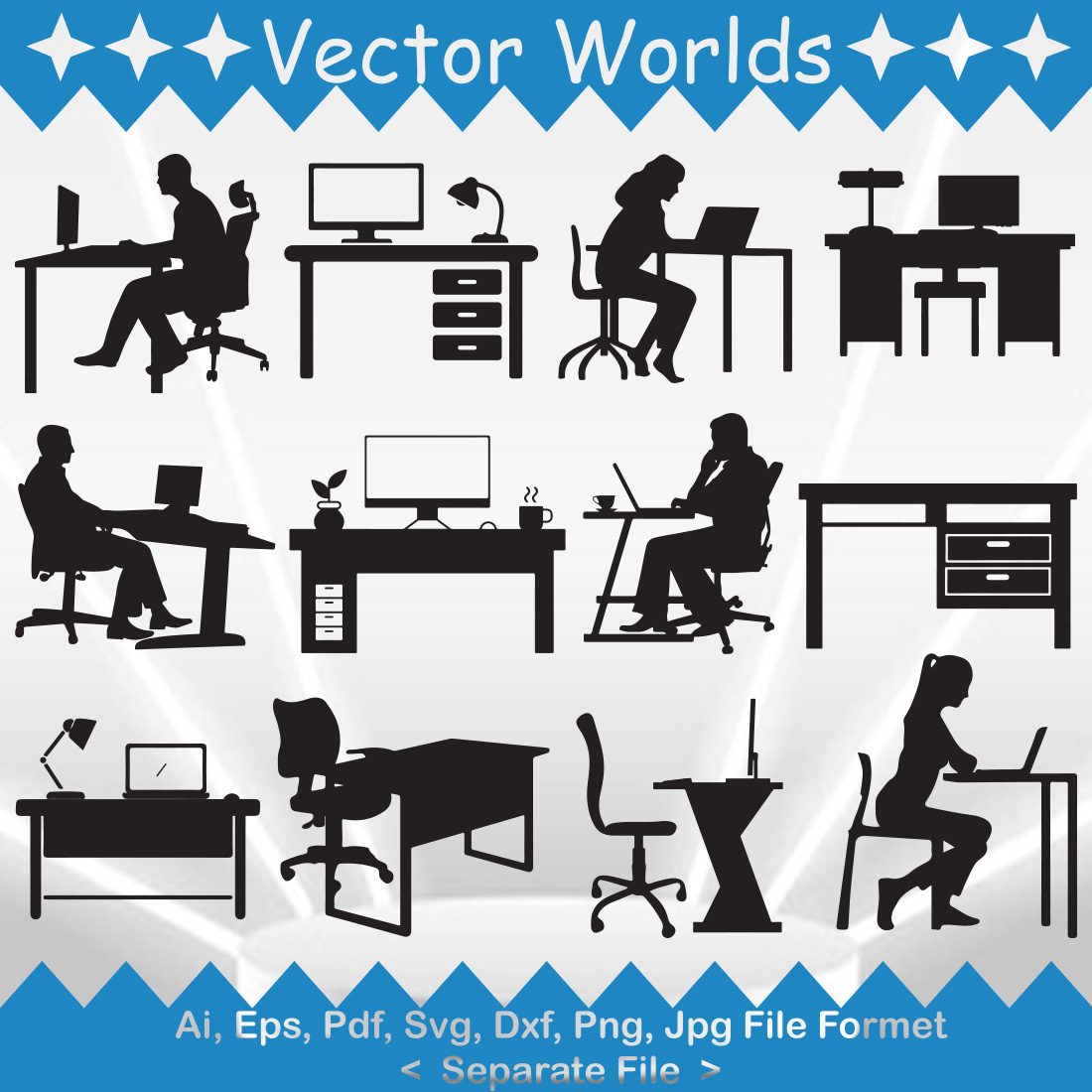 Computer Table svg, Computer Tables svg, Computer, Table, SV - Inspire ...