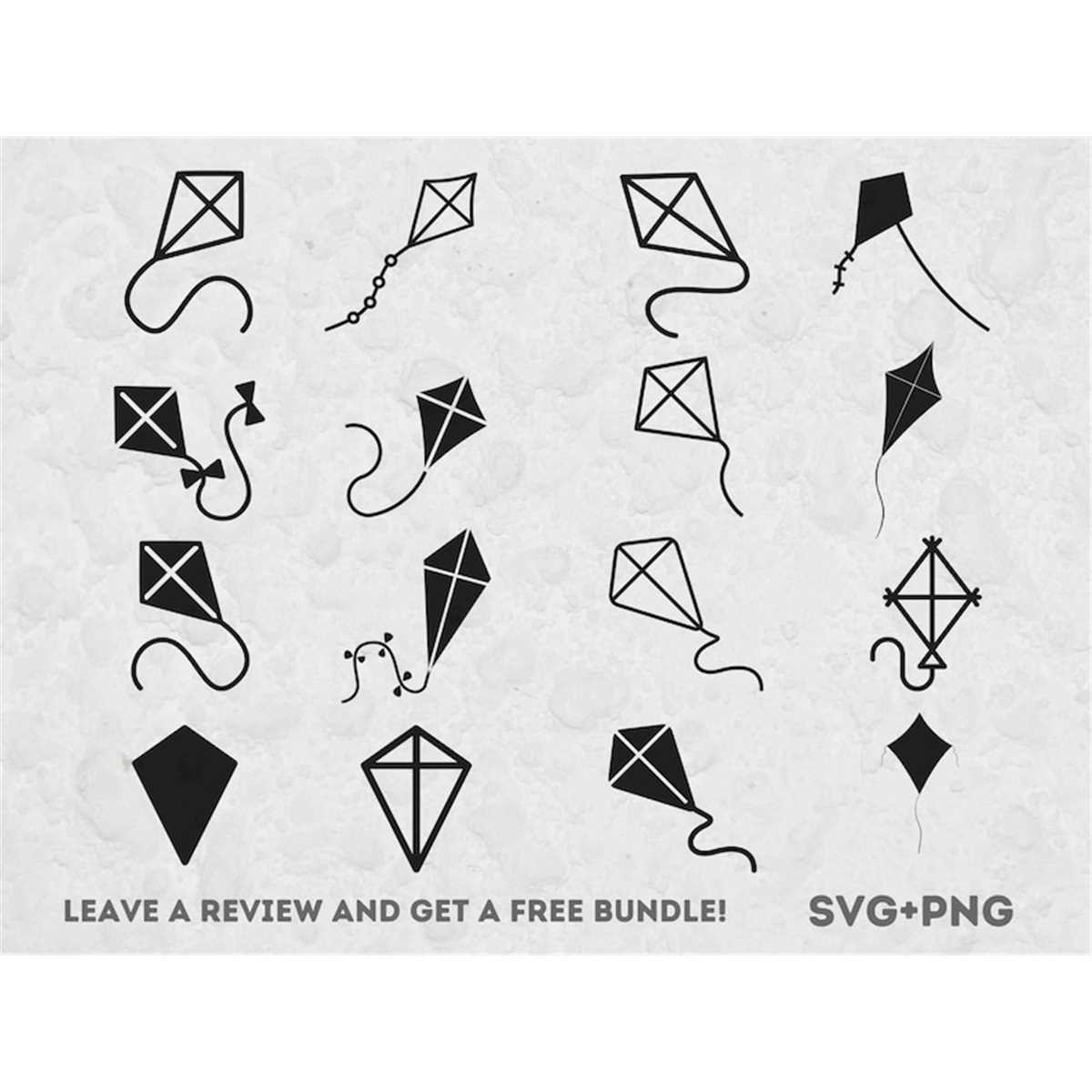 Flying Kite SVG, Svg files for Cricut, Toys Svg, Kids Clipar | Inspire ...