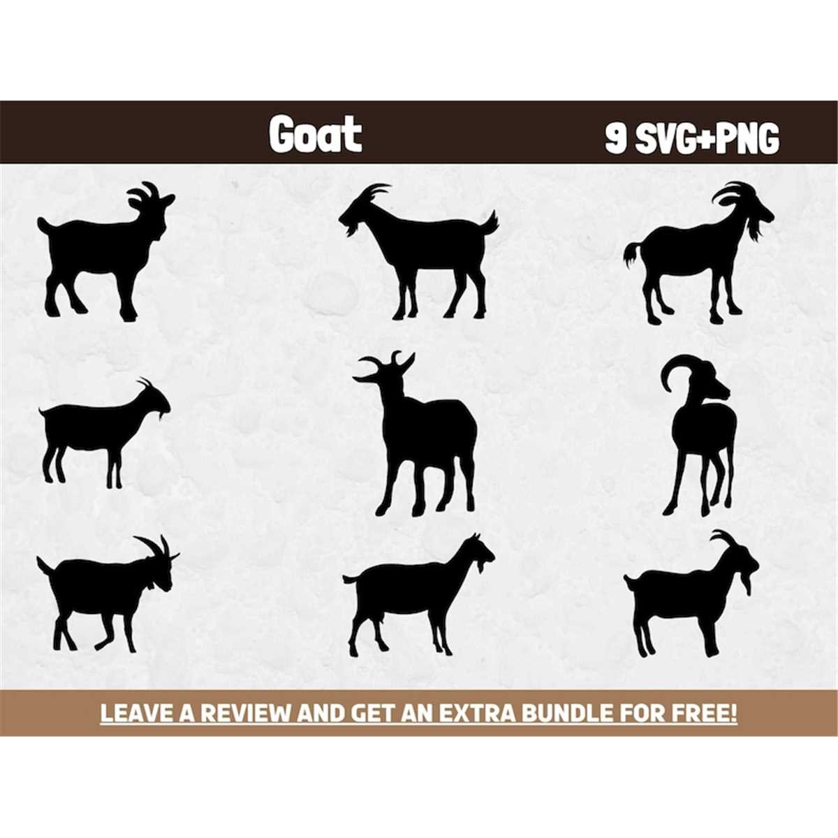 Goat Svg Bundle, Farm Animal SVG Bundle, Svg Files for Cricu | Inspire ...