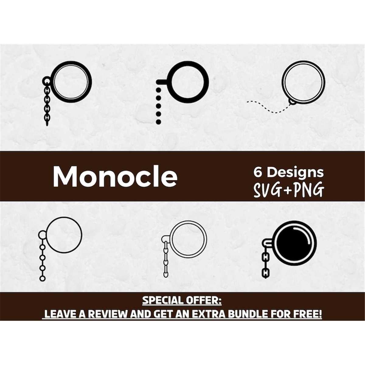 Monocle Svg Bundle, Reading Clipart, Svg Files for Cricut, C | Inspire ...