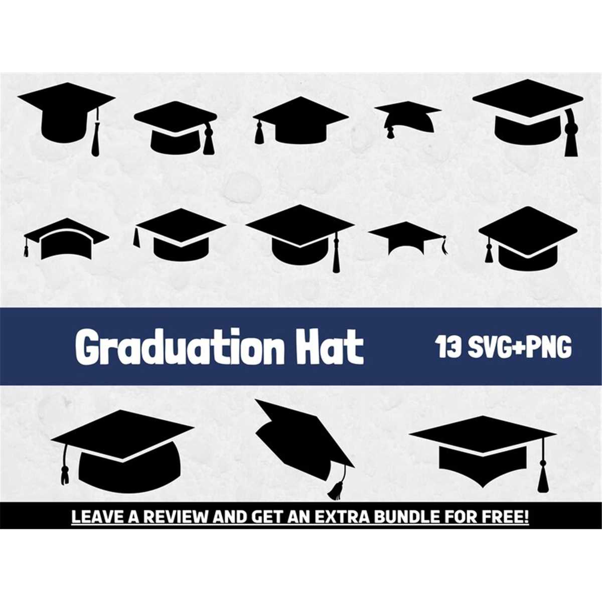 Graduation Hat Svg, School Svg, College Svg, Svg Files for C - Inspire ...