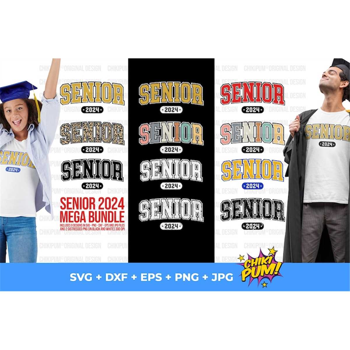 Senior 2024 Bundle SVG, Senior 2024 PNG, Senior Varsity Bund | Inspire ...